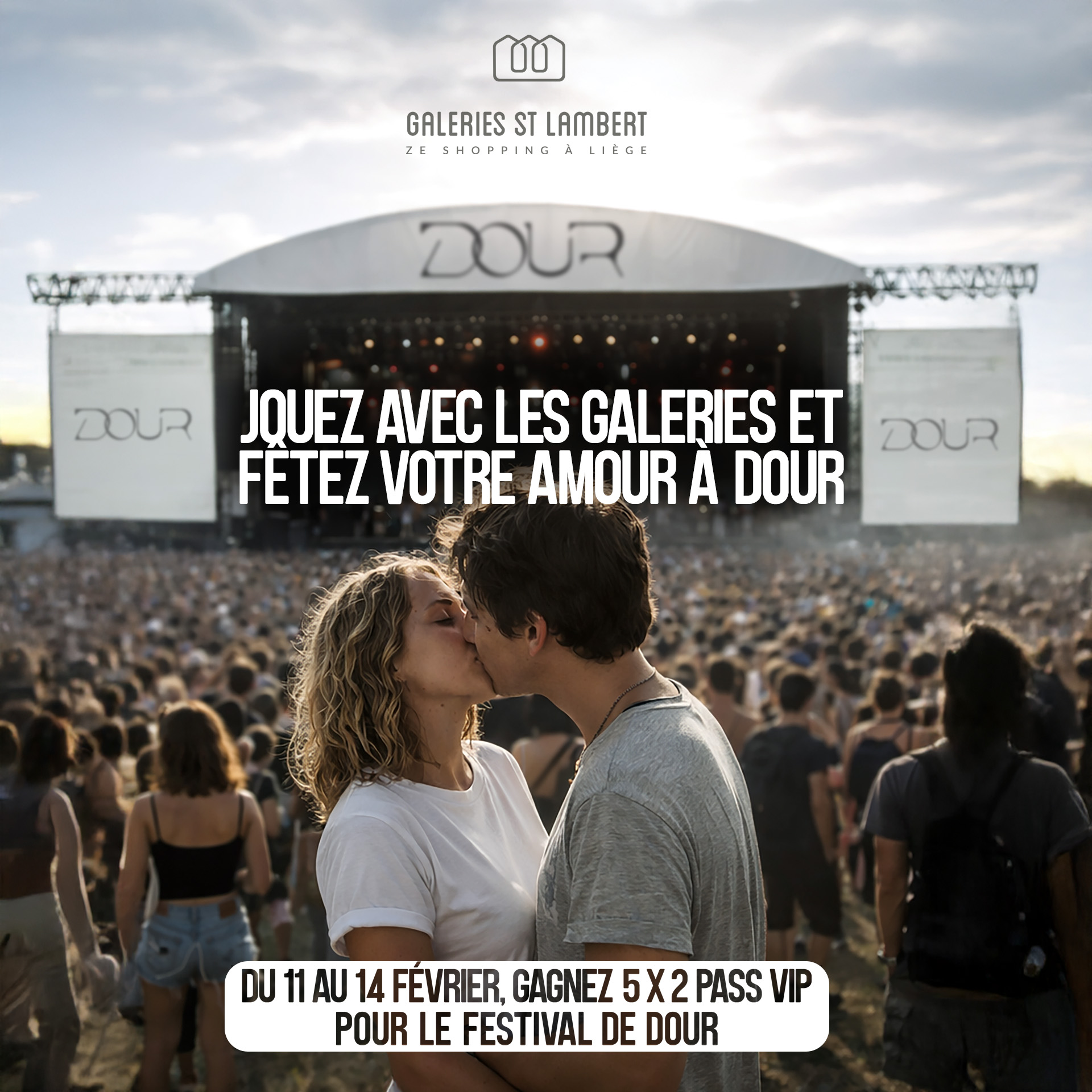 Pour la Saint-Valentin, jouez avec les Galeries et fêtez votre amour à ...